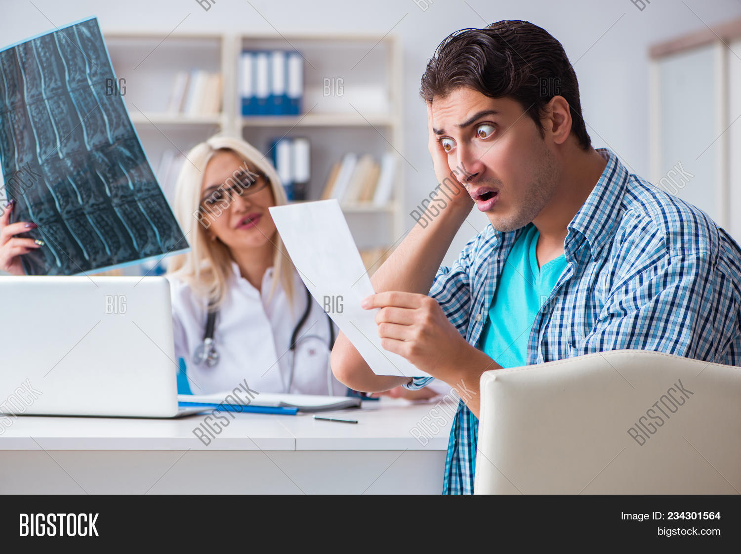 Male Patient Angry Image & Photo (Free Trial) | Bigstock