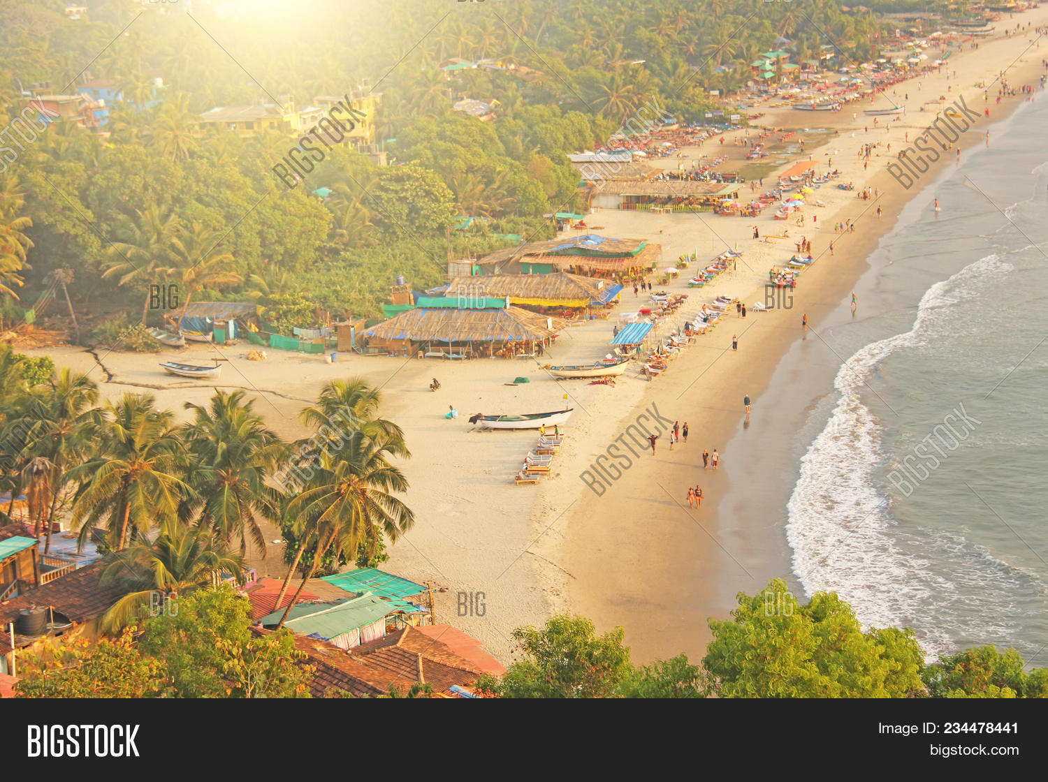 Arambol Beach. View Image & Photo (Free Trial) | Bigstock