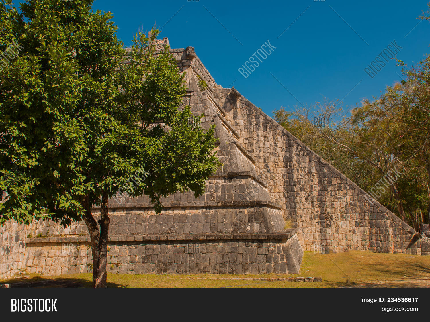 Ancient Mayan Pyramid Image & Photo (Free Trial) | Bigstock
