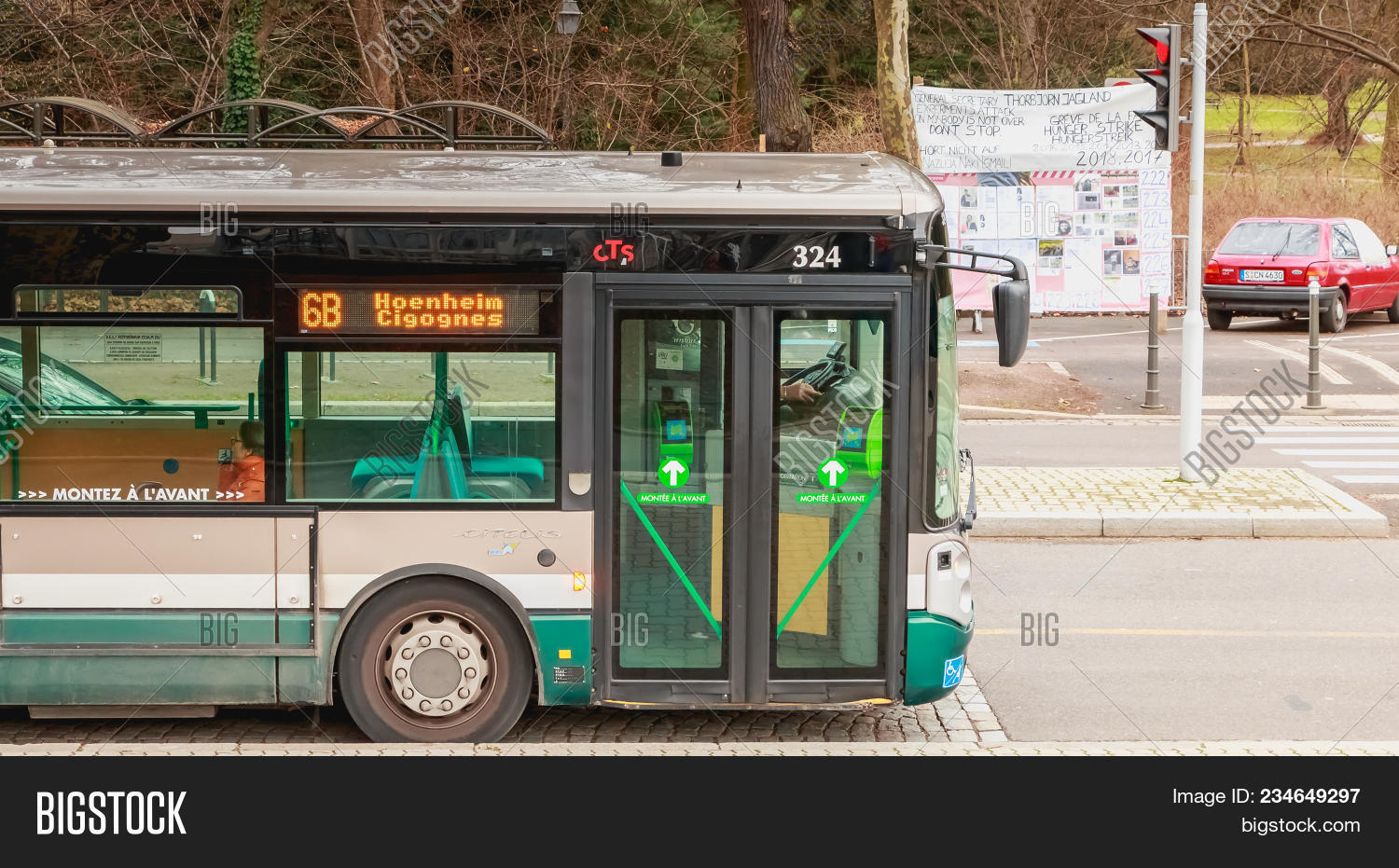 Bus Strasbourg Public Image & Photo (Free Trial) | Bigstock
