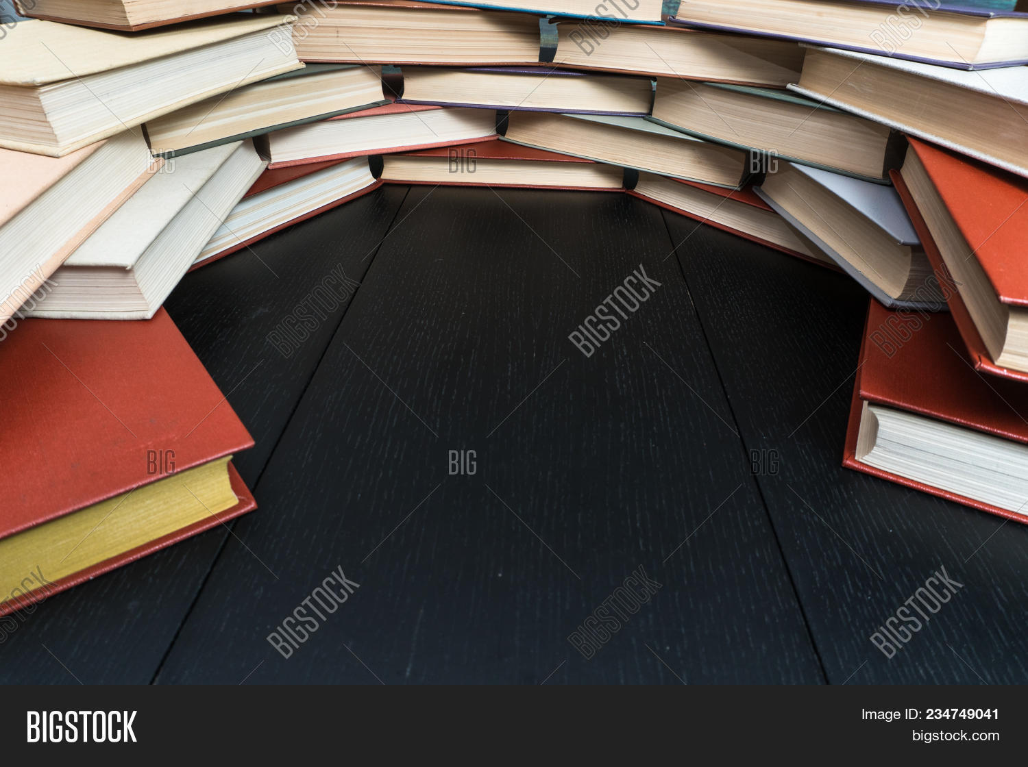 Book Stacking Open Image & Photo (Free Trial) | Bigstock