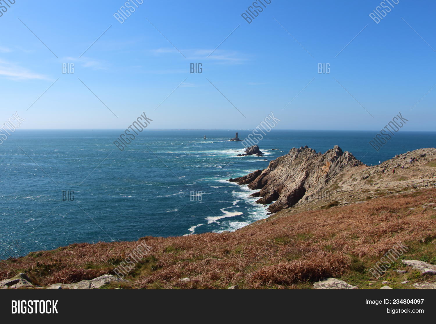 Pointe Du Raz La Image & Photo (Free Trial) | Bigstock