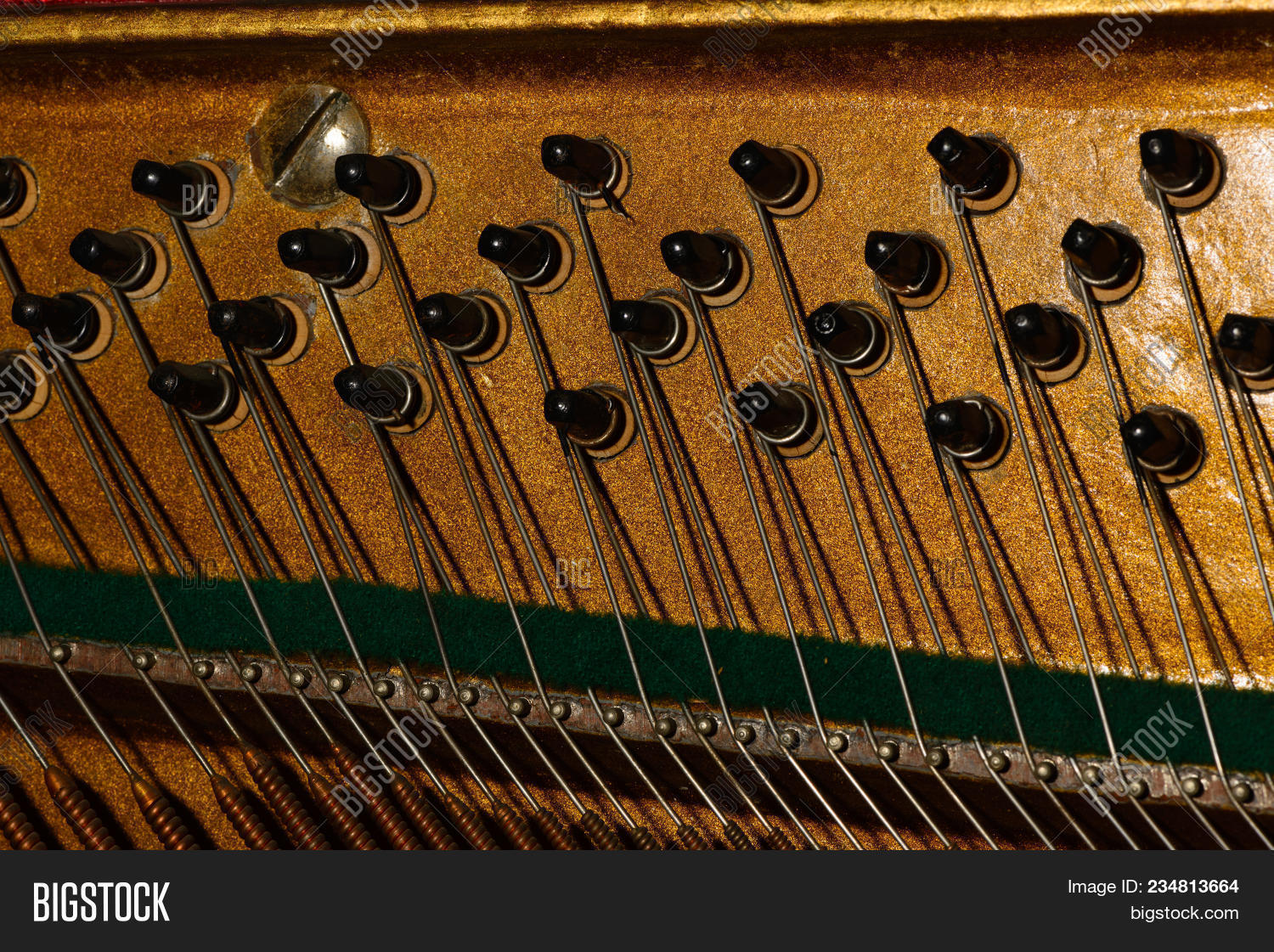 Piano Strings Sound Image & Photo (Free Trial) | Bigstock