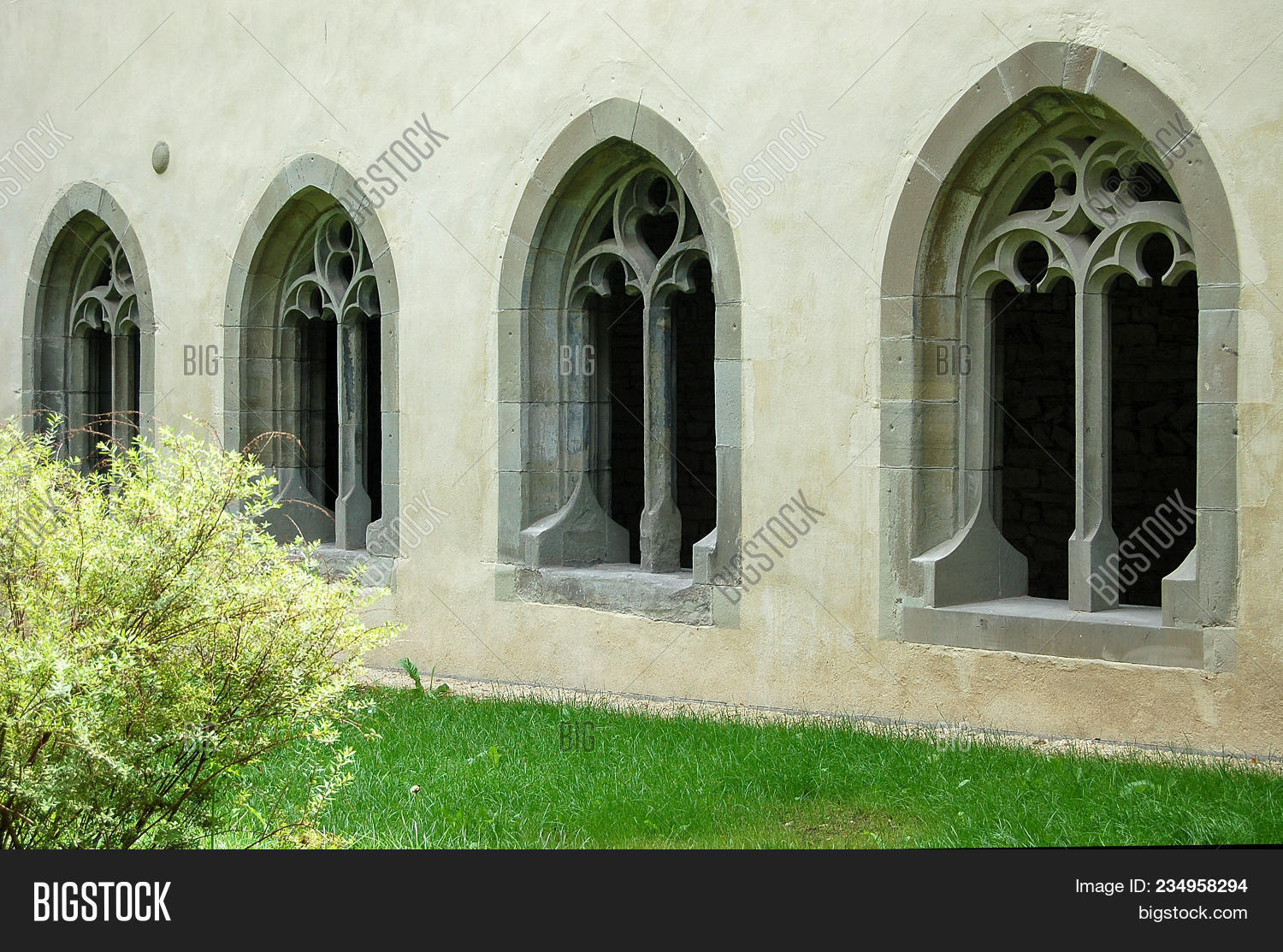 Romanesque Windows Image & Photo (Free Trial) | Bigstock