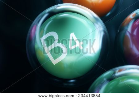 Vitamin B4, On Black Image & Photo (Free Trial) | Bigstock
