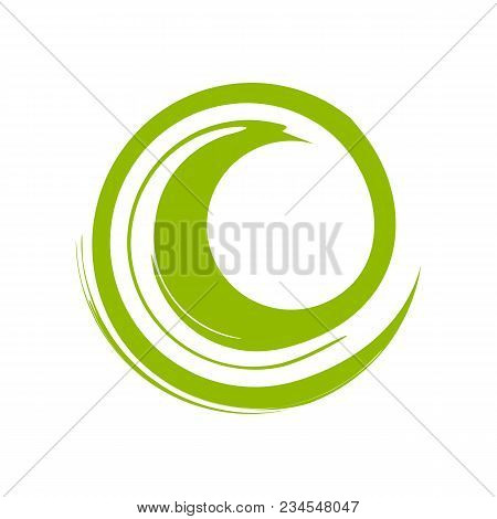 Custom Zen Wave Green Vector & Photo (Free Trial) | Bigstock