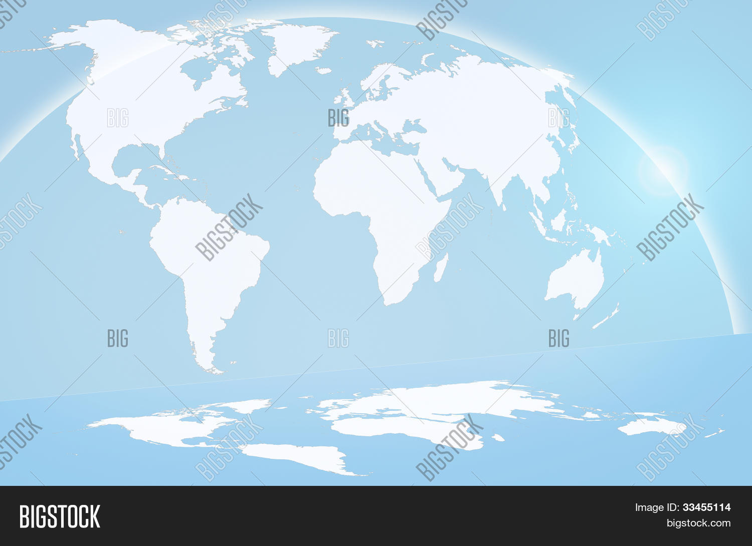 Global Map Image & Photo (Free Trial) | Bigstock