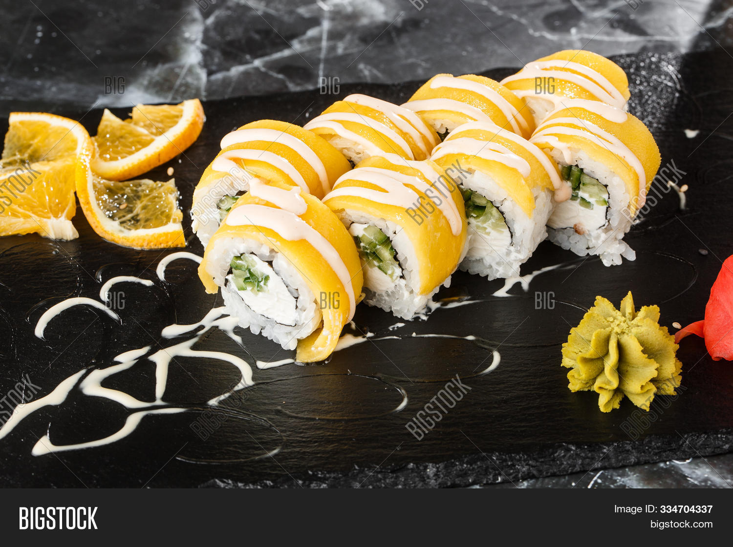 Sushi Rolls Processed Image & Photo (Free Trial) | Bigstock