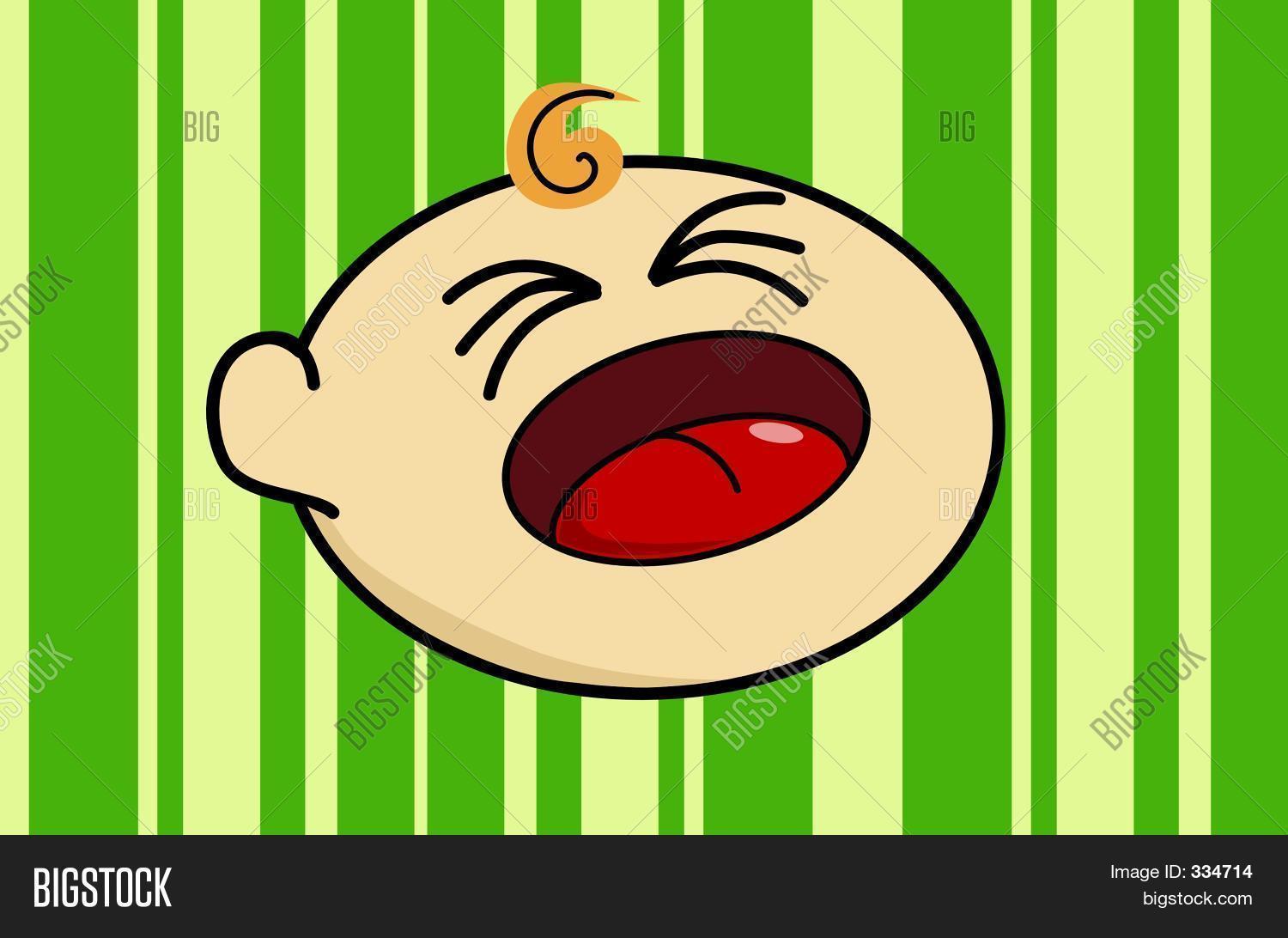 Crying Baby Head Image & Photo (Free Trial) | Bigstock