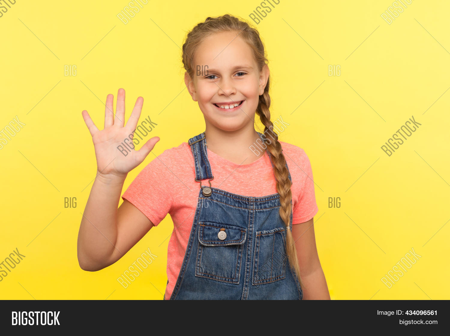 Hello. Portrait Cute Image & Photo (Free Trial) | Bigstock