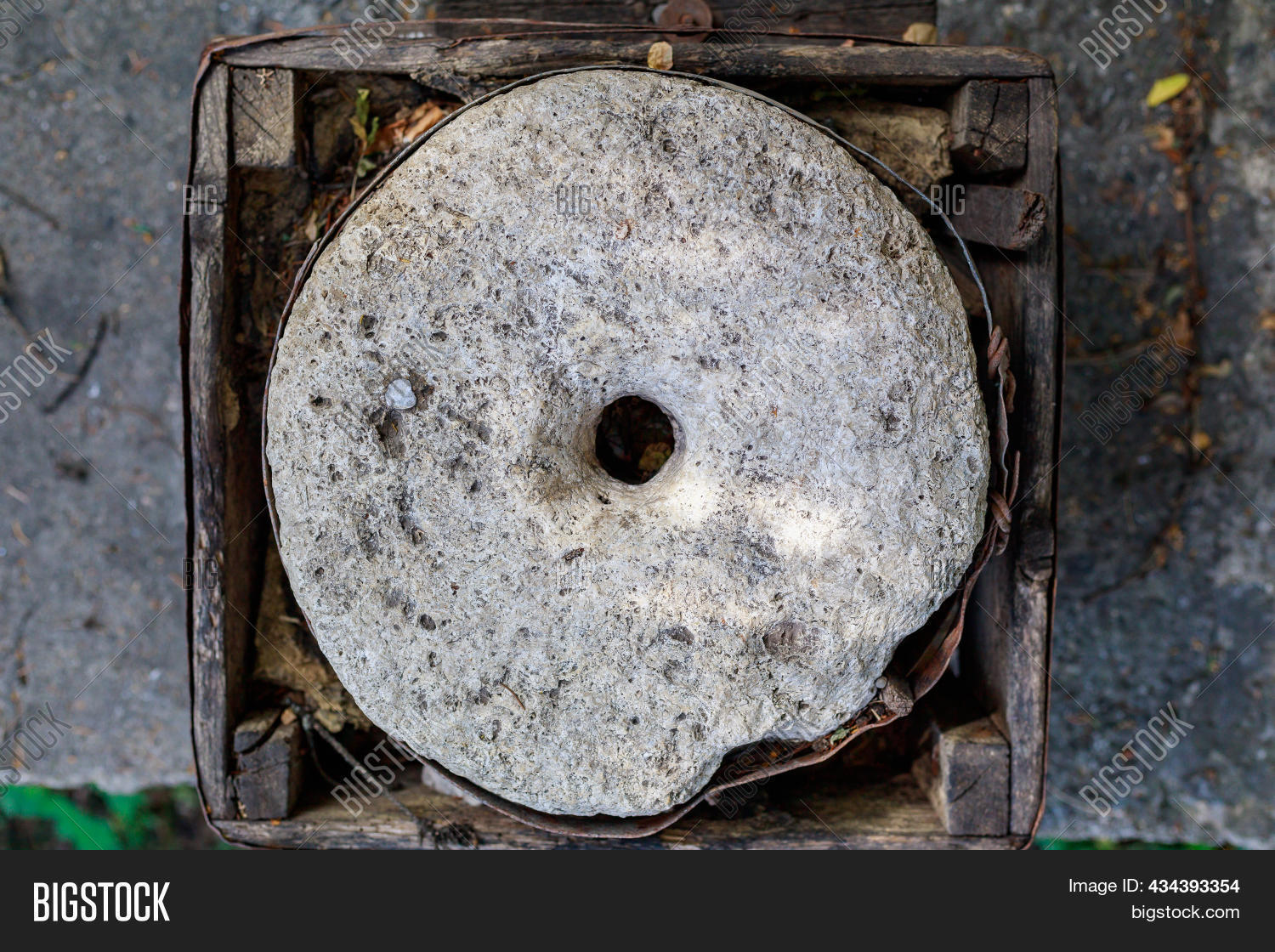 Millstones Old Retro Image & Photo (Free Trial) | Bigstock