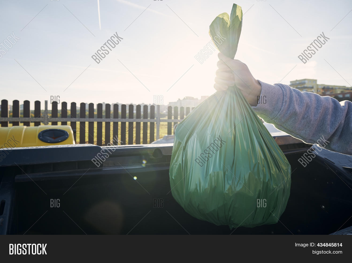 Man Walking Rubbish. Image & Photo (Free Trial) | Bigstock