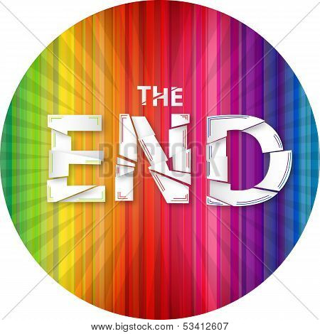 Words " End" On Vector & Photo (Free Trial) | Bigstock