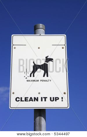 Dog Mess Sign Image & Photo (Free Trial) | Bigstock