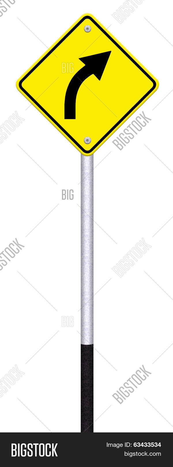 Road Sign Warning Image & Photo (Free Trial) | Bigstock