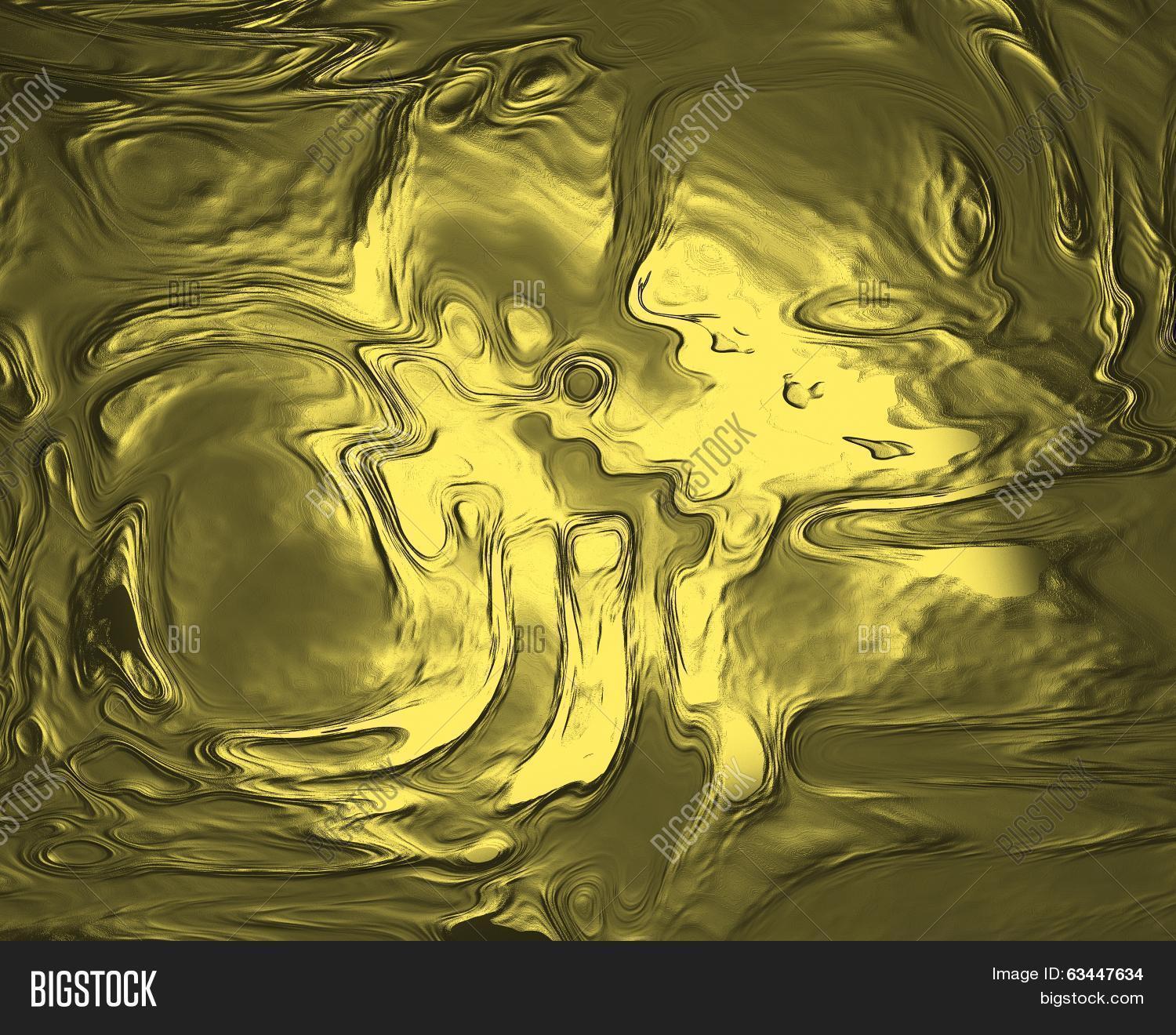 Liquid Gold Texture. Image & Photo (Free Trial) | Bigstock