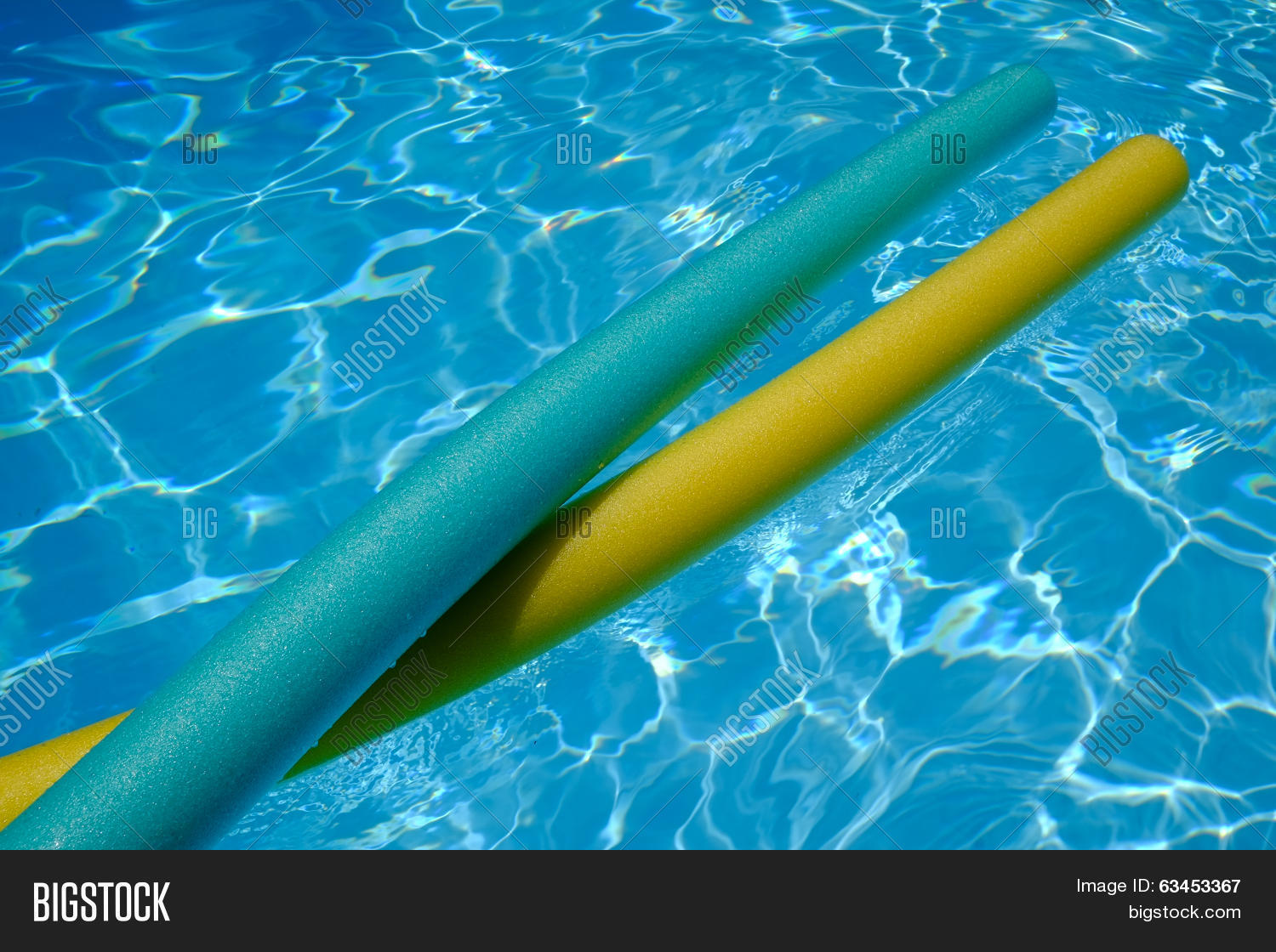 Yellow Blue Noodles Image & Photo (Free Trial) | Bigstock