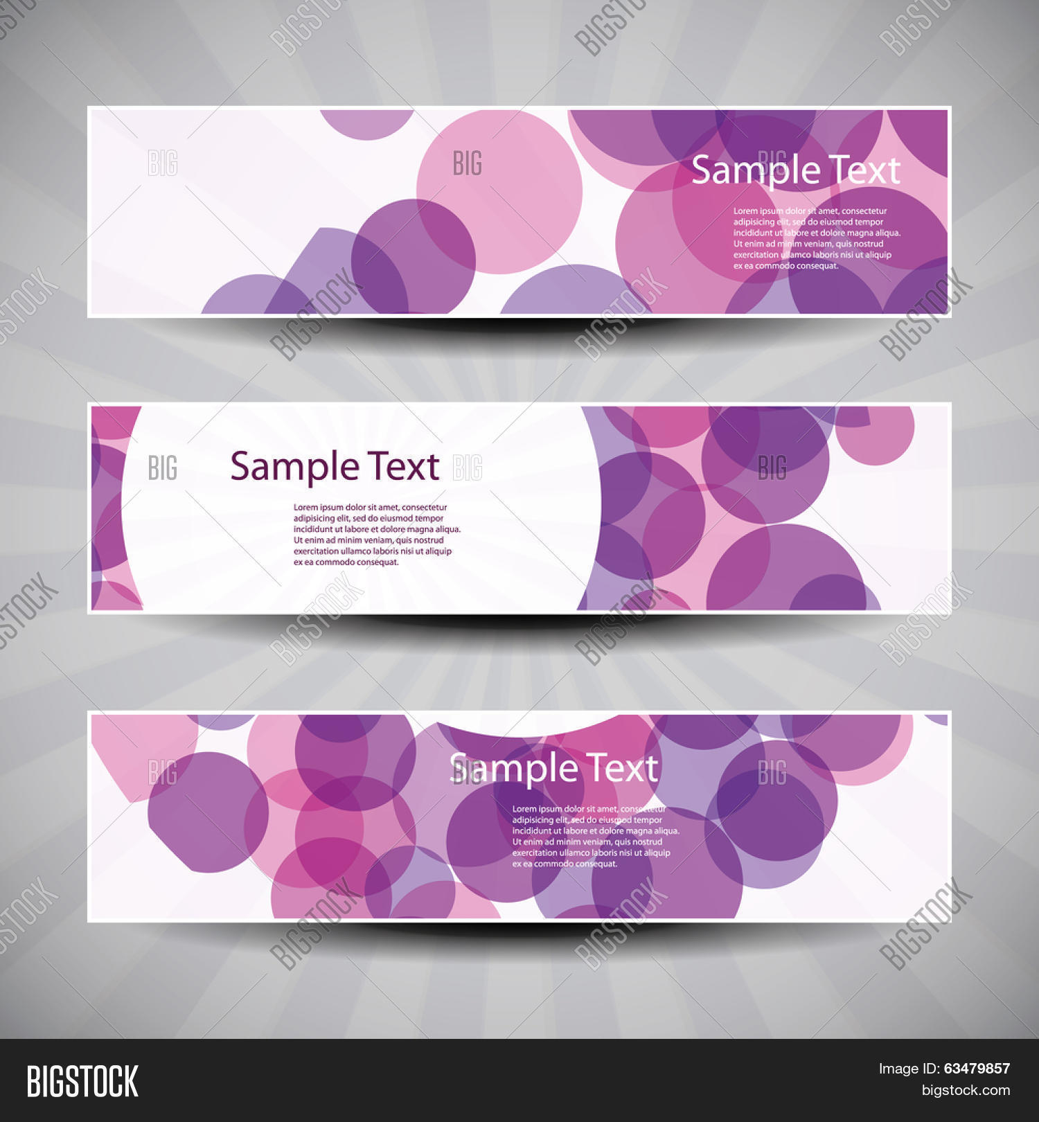 Banner Header Design Vector & Photo (Free Trial) | Bigstock