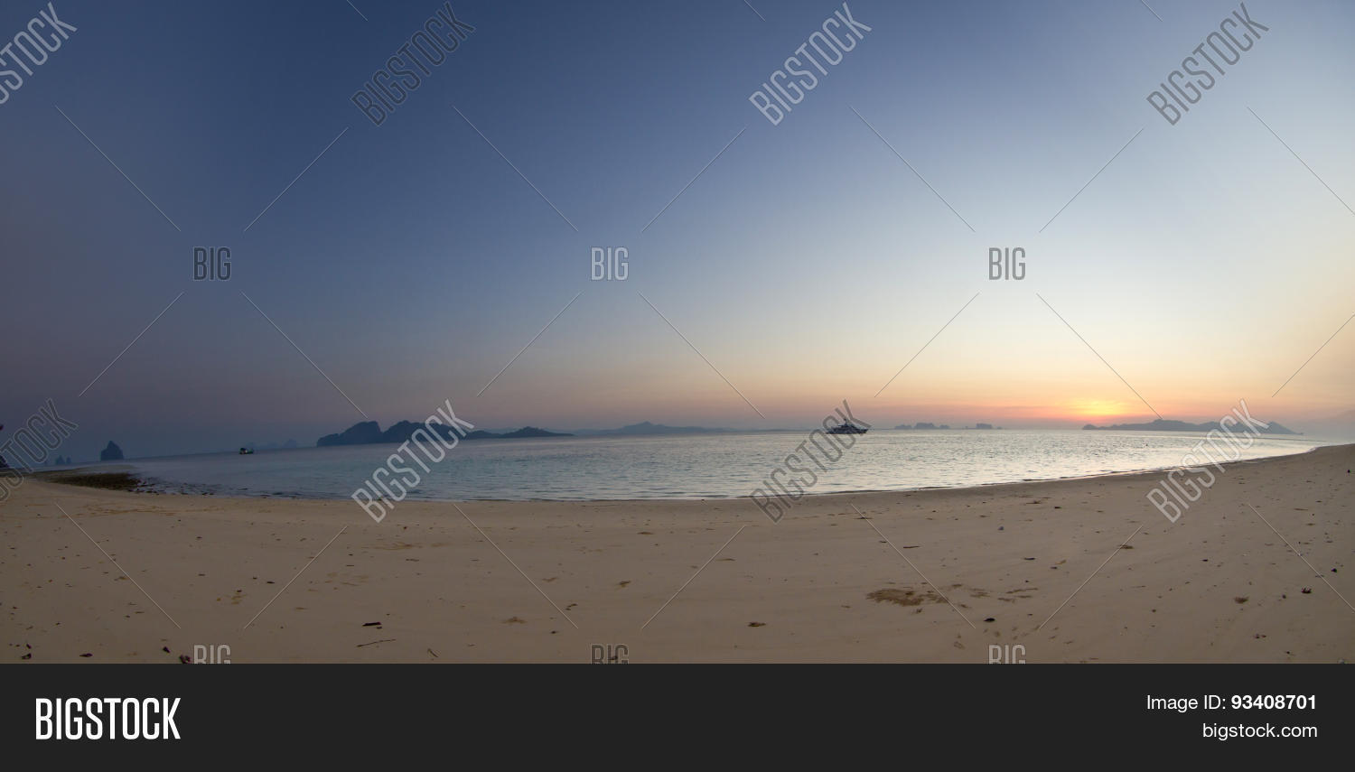 Nightfall Beach Image & Photo (Free Trial) | Bigstock
