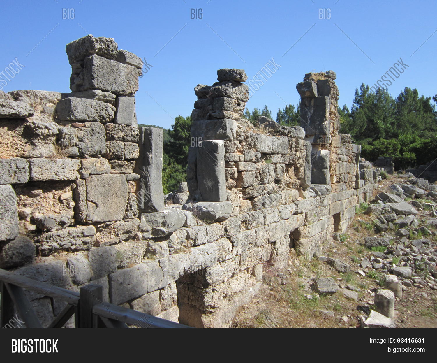 Ruins Ancient City Image & Photo (Free Trial) | Bigstock