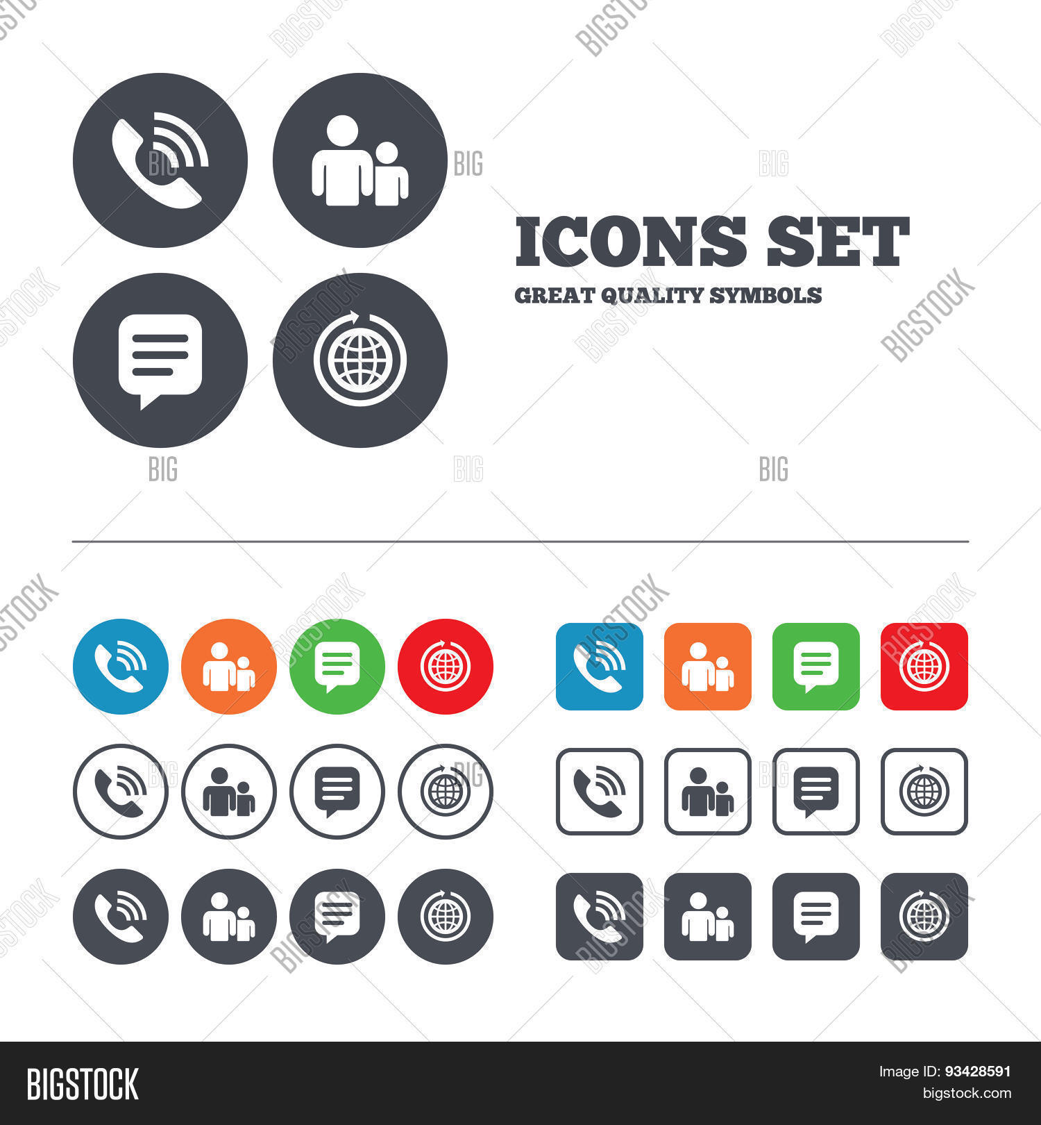 Group People Phone Vector & Photo (Free Trial) | Bigstock
