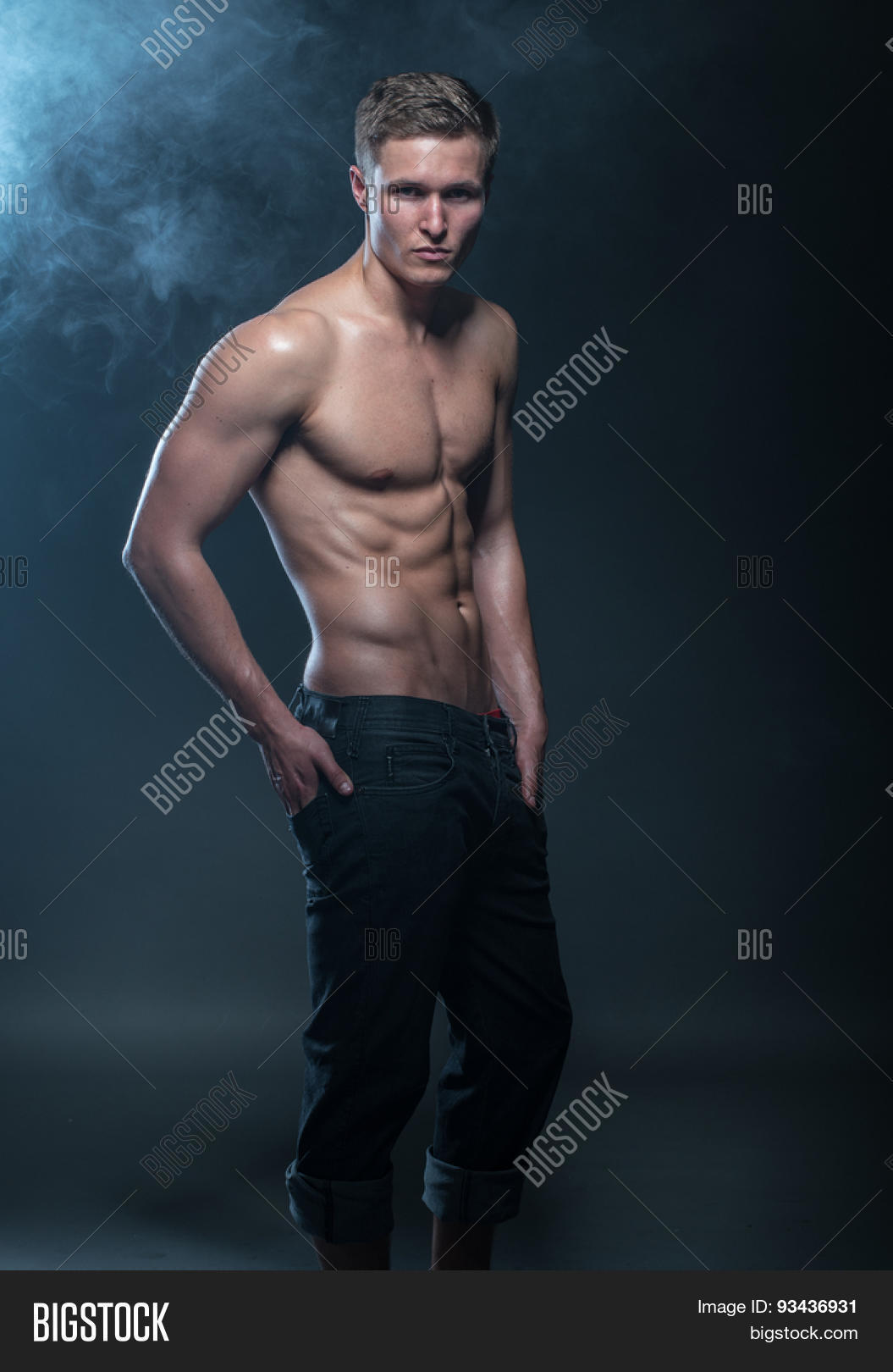 Portrait Muscular Male Image & Photo (Free Trial) | Bigstock