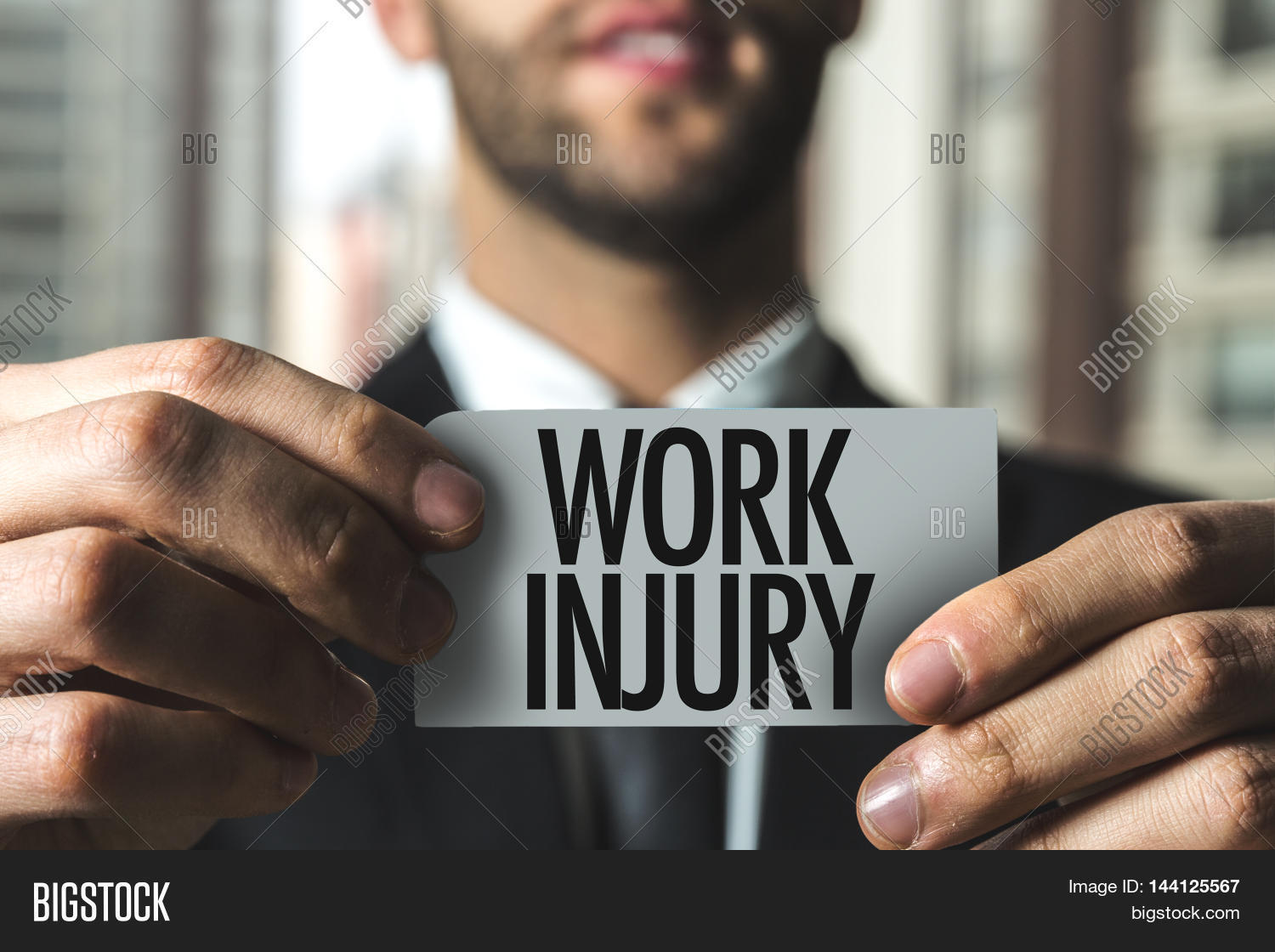 Work Injury Image & Photo (Free Trial) | Bigstock