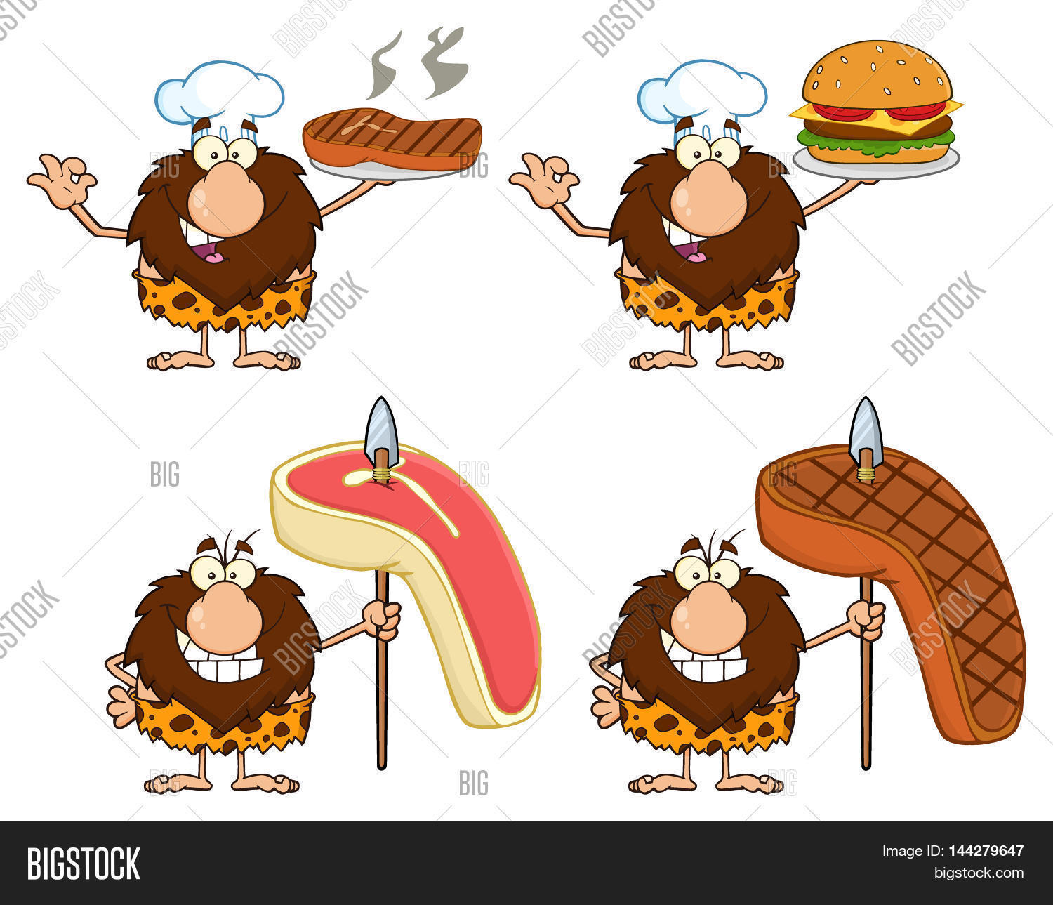 Funny Male Caveman Image & Photo (Free Trial) | Bigstock