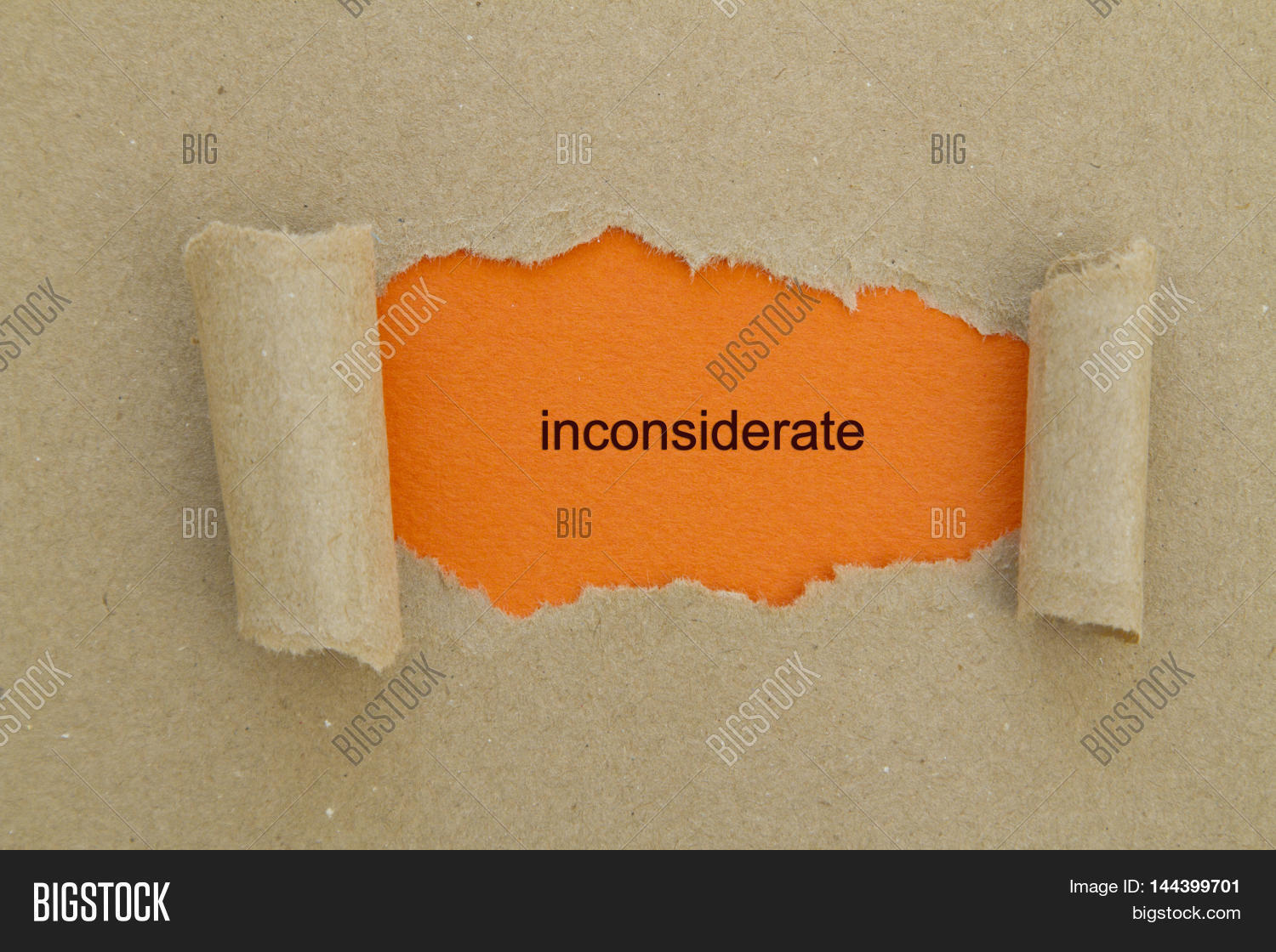 Inconsiderate Word Image & Photo (Free Trial) | Bigstock