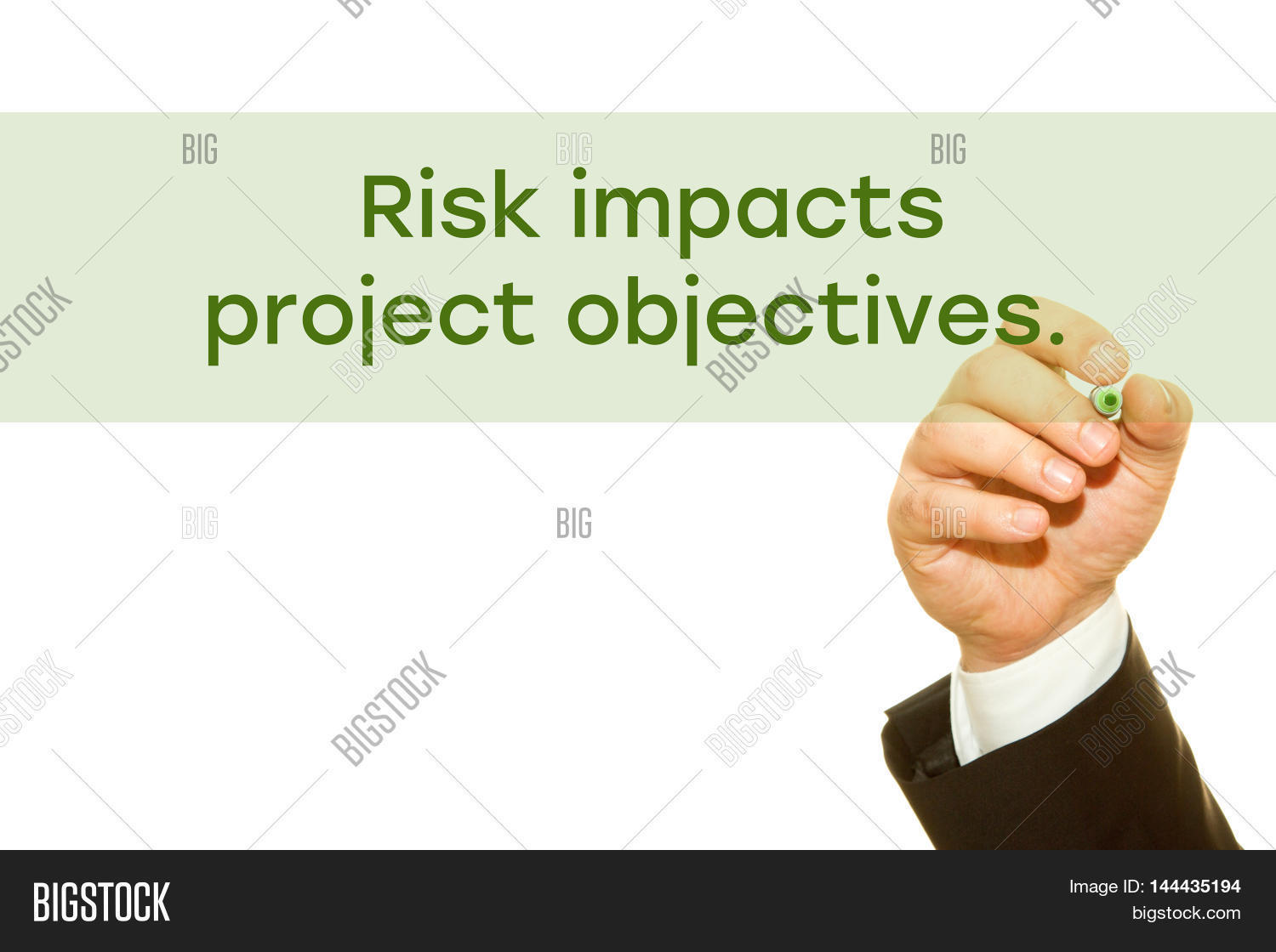 Hand Writing Risk Image & Photo (Free Trial) | Bigstock