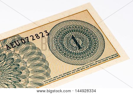 1 Sen Bank Note. Sen Image & Photo (Free Trial) | Bigstock