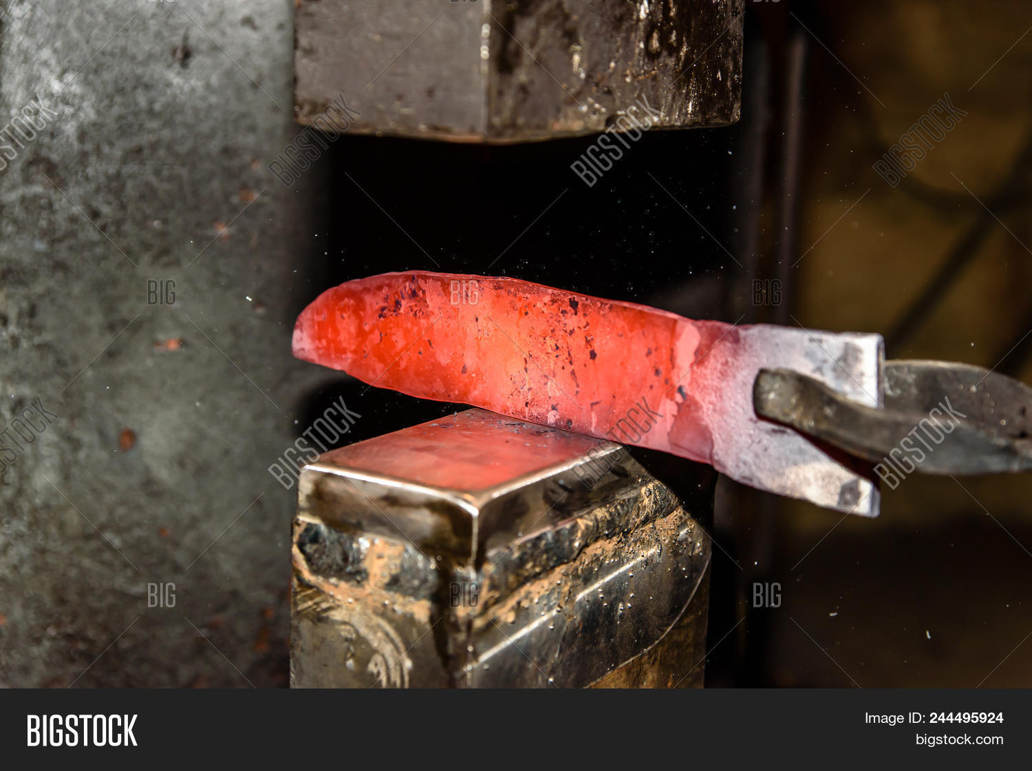 Forging Molten Metal. Image & Photo (Free Trial) | Bigstock