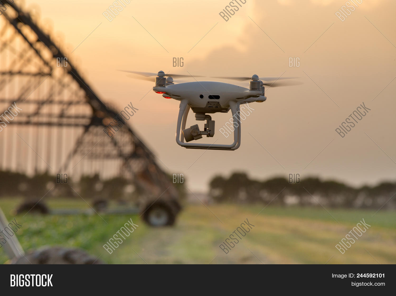 Drone Flying Front Image & Photo (Free Trial) | Bigstock