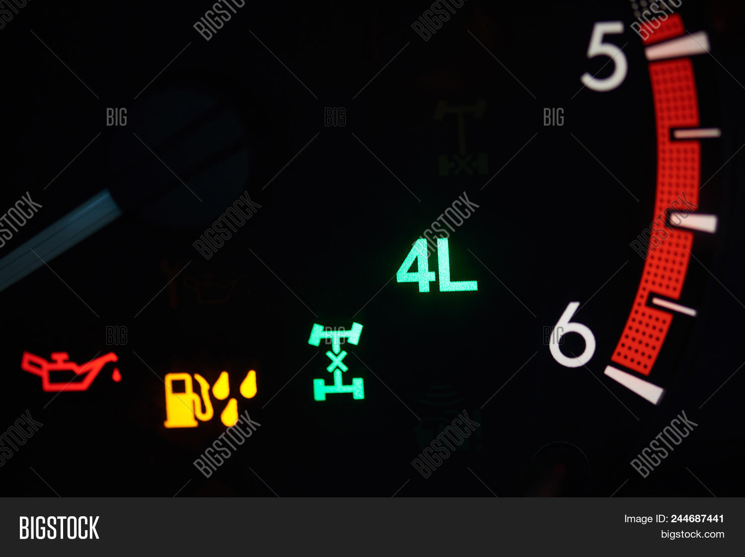 Warning Signs 4x4 Car Image & Photo (Free Trial) | Bigstock