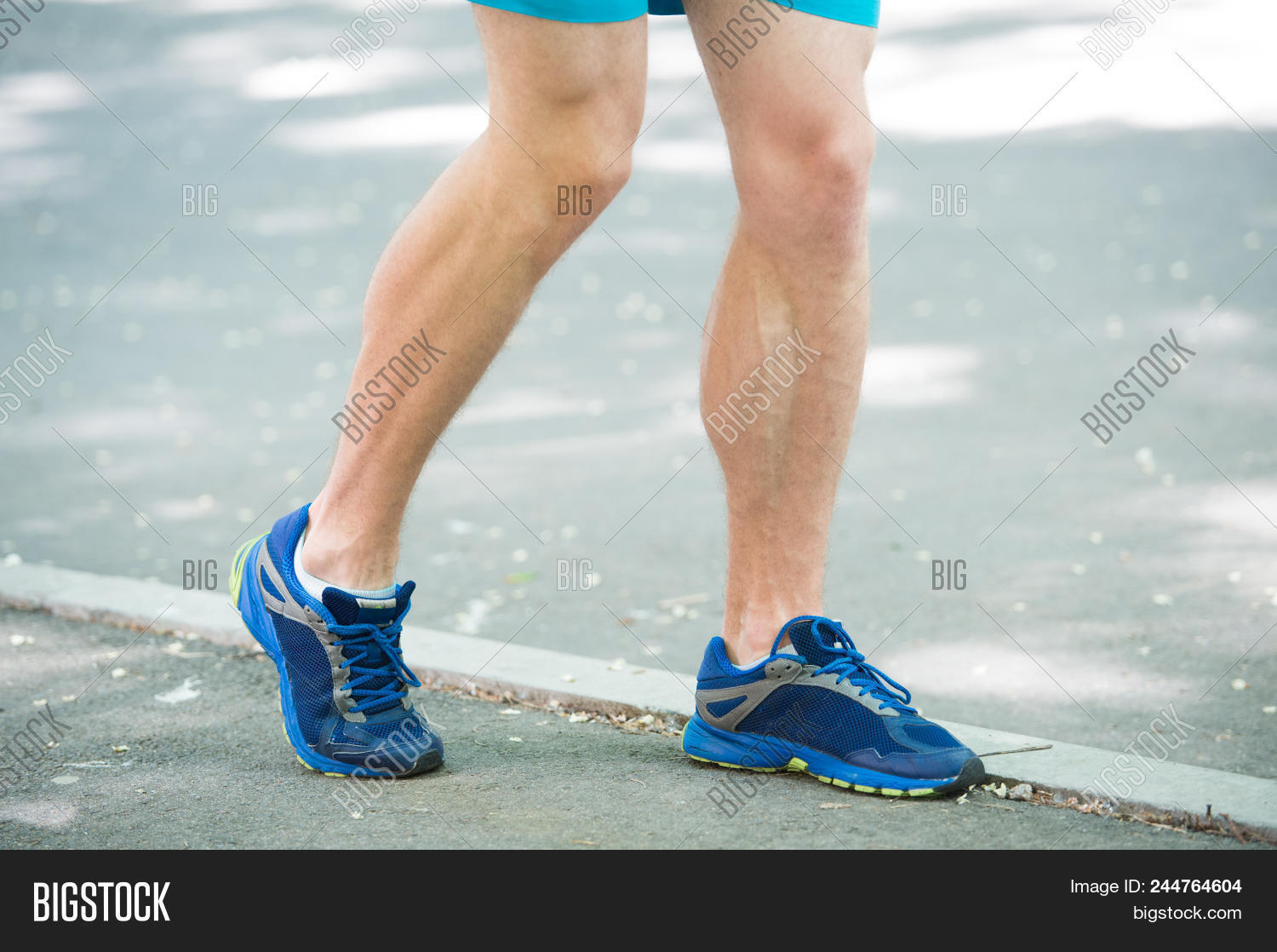 Legs Male Athlete Image & Photo (Free Trial) | Bigstock