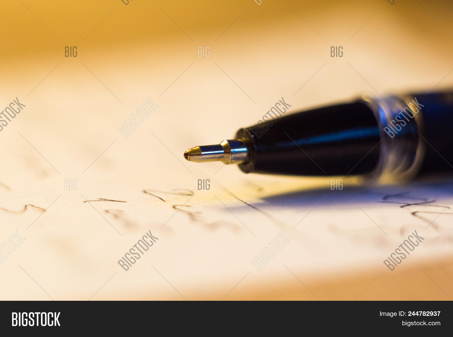 Ball Point Pen Sheet Image & Photo (Free Trial) | Bigstock
