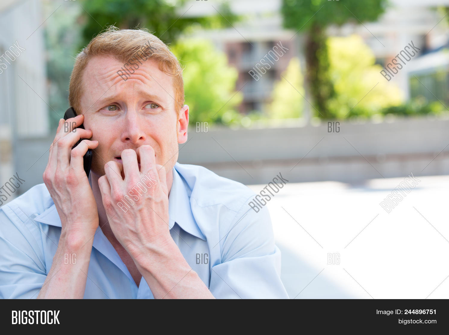 Desperate Phone Calls Image & Photo (Free Trial) | Bigstock