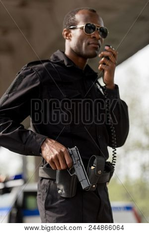 Police Officer Talking Image & Photo (Free Trial) | Bigstock