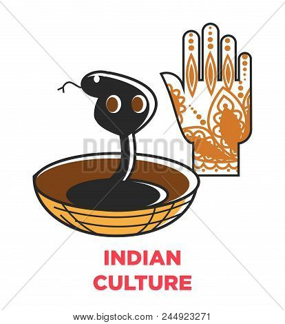India Culture Symbols Vector & Photo (Free Trial) | Bigstock