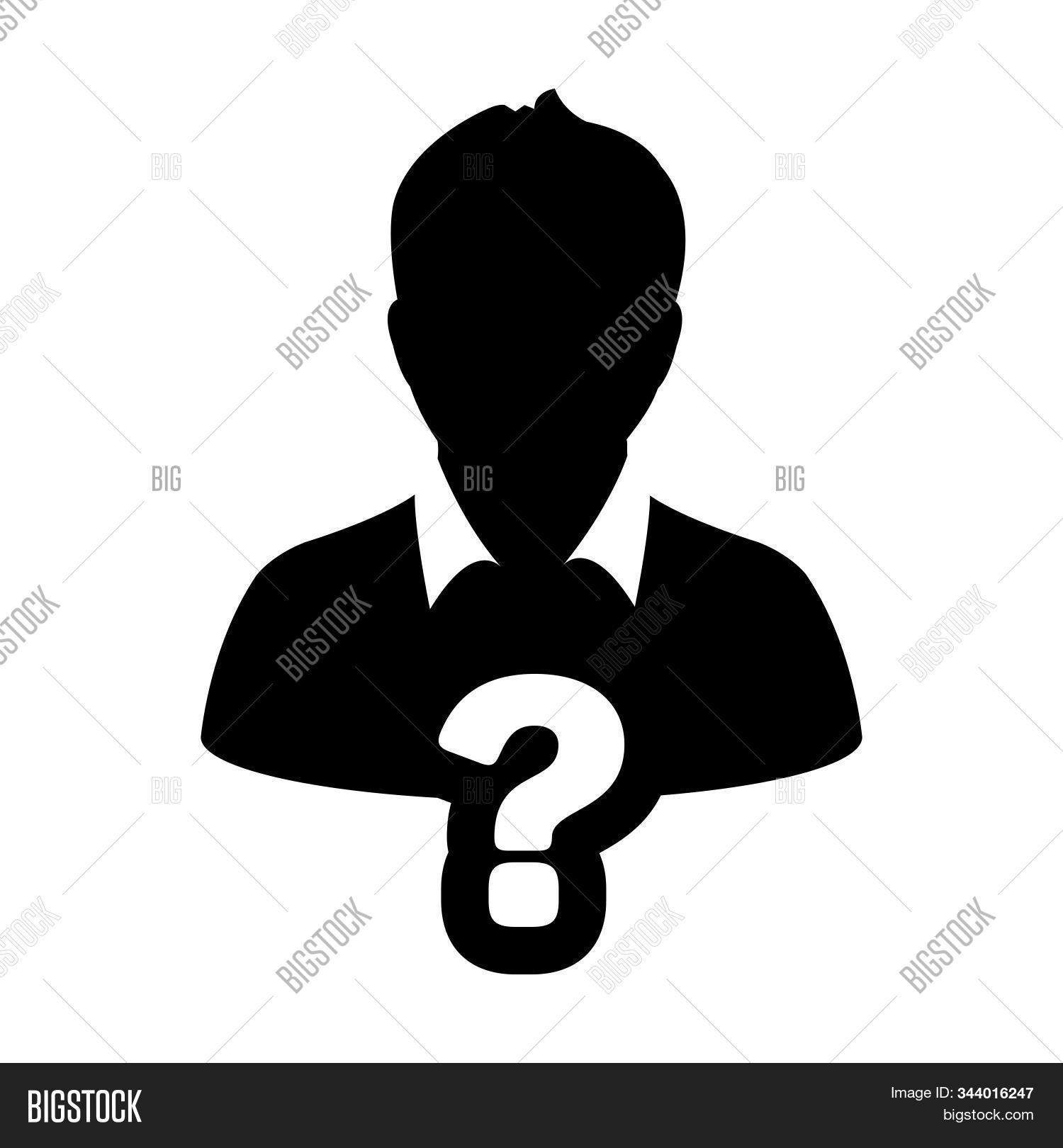 Enquiry Icon Vector Vector & Photo (Free Trial) | Bigstock
