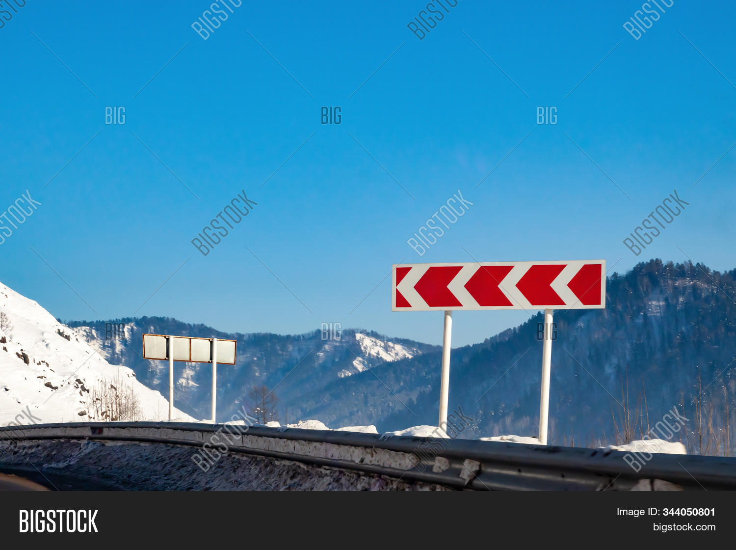 Road Sign Warning Image & Photo (Free Trial) | Bigstock