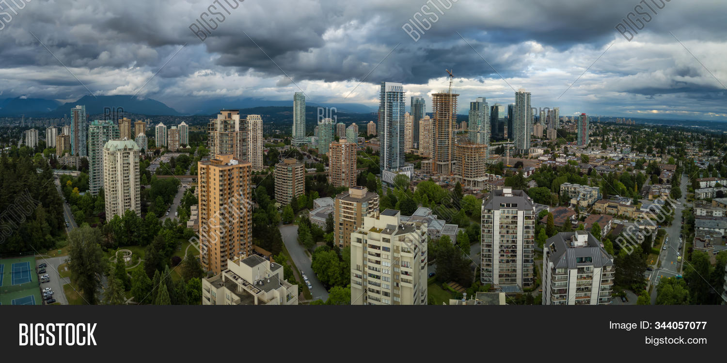 Aerial Panoramic View Image & Photo (Free Trial) | Bigstock