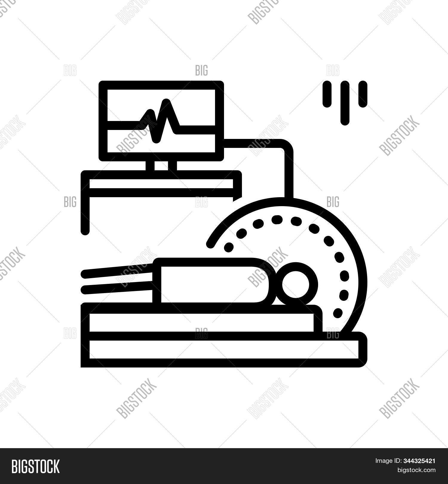 Black Line Icon Ct- Vector & Photo (Free Trial) | Bigstock