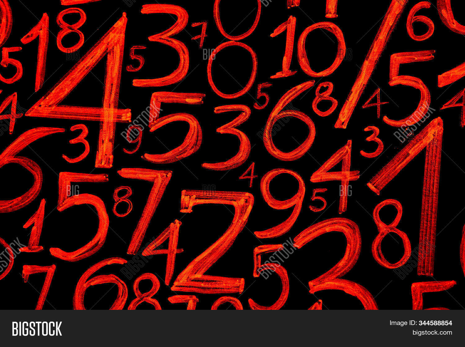 Background Numbers. Image & Photo (Free Trial) | Bigstock