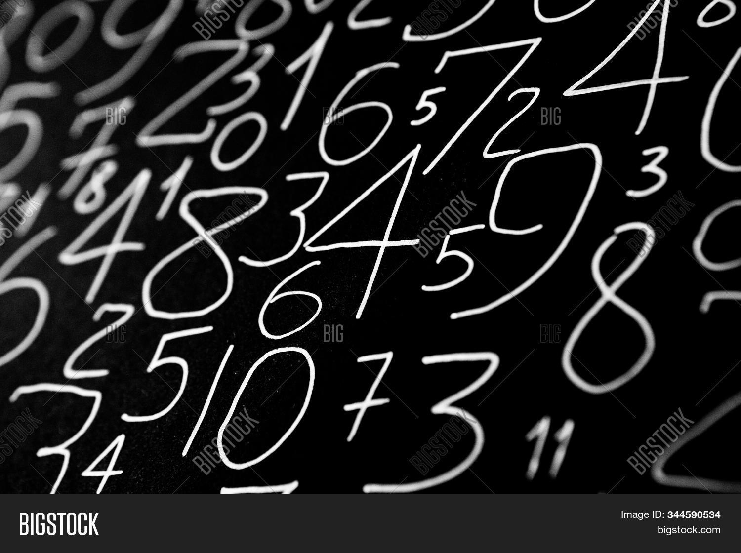 Background Numbers. Image & Photo (Free Trial) | Bigstock