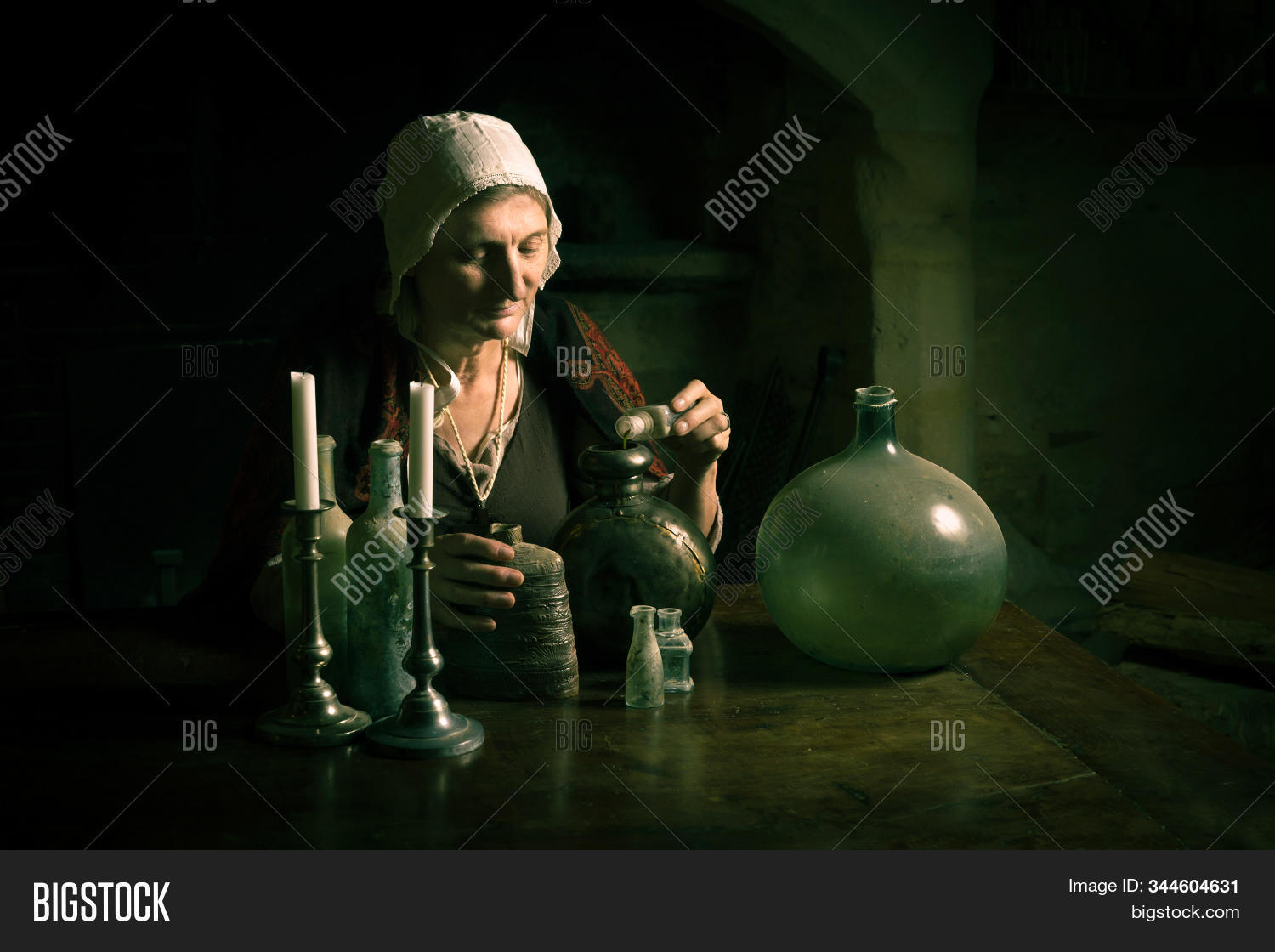 Woman Medieval Outfit Image & Photo (Free Trial) | Bigstock