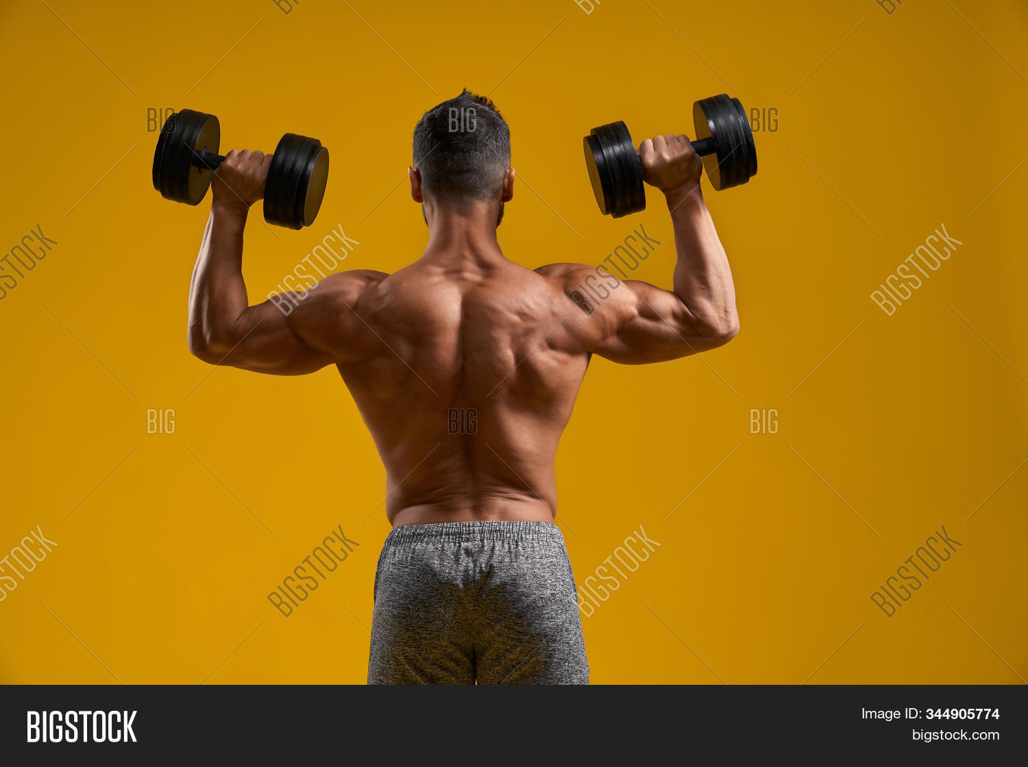 Back View Muscular Image & Photo (Free Trial) | Bigstock