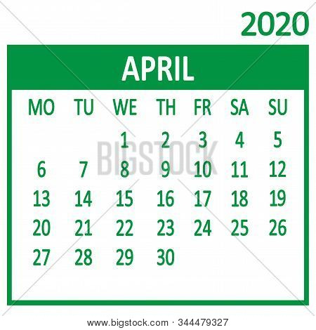 April. Fourth Page Vector & Photo (Free Trial) | Bigstock