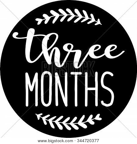 Three Month Baby Vector & Photo (Free Trial) | Bigstock