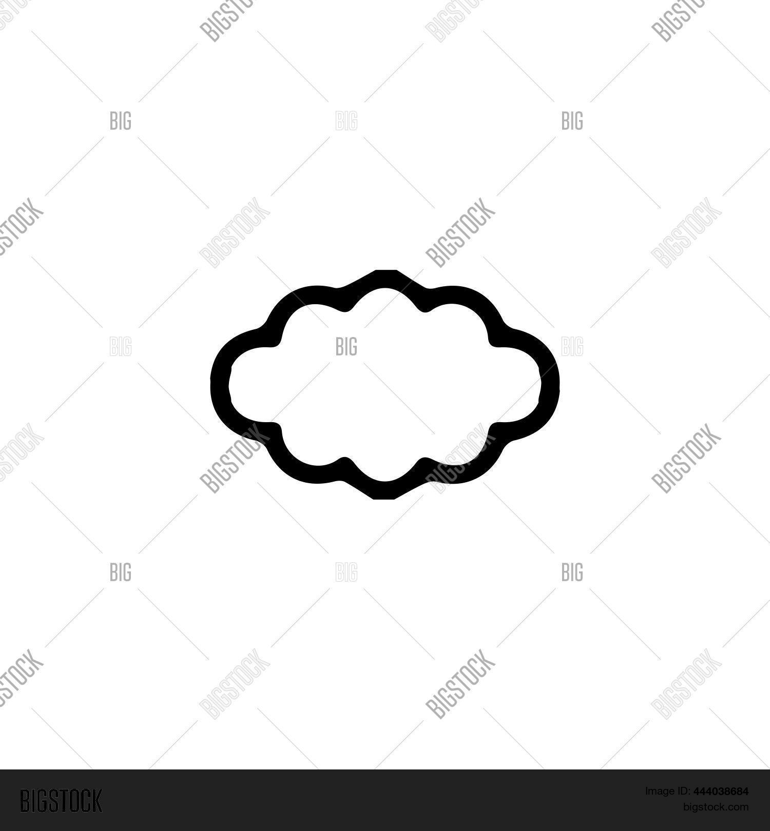 Cloud Icon. Simple Vector & Photo (Free Trial) | Bigstock